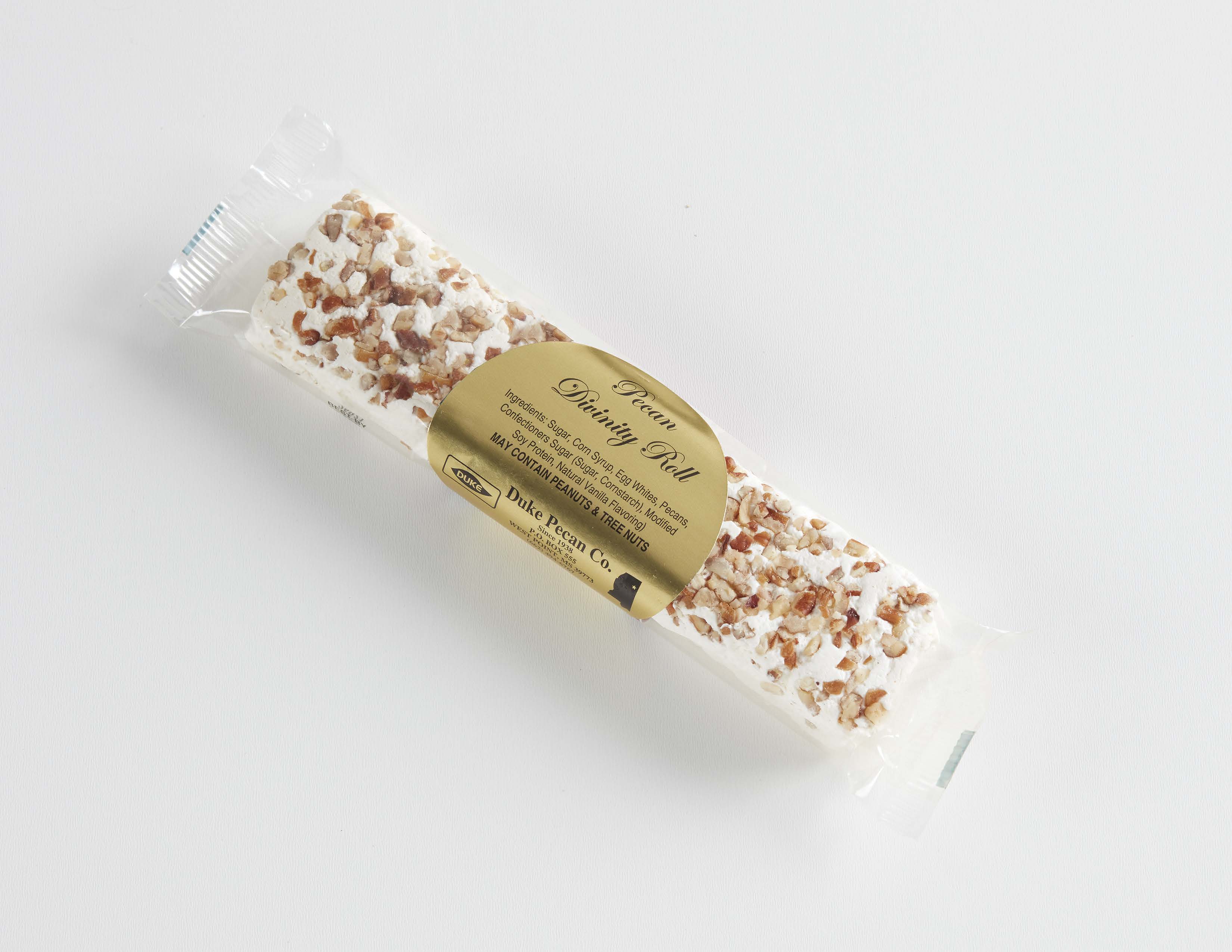 PECANS, DIVINITY ROLL – Duke Pecan Company